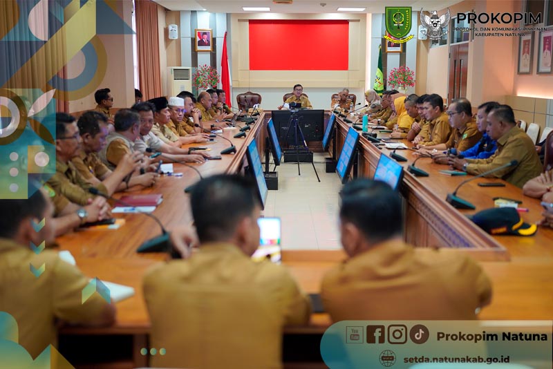 Pimpin Rapat tindak lanjut Inpres Nomor I Tahun 2025, Sekda Natuna Himbau Segera Lakukan ...