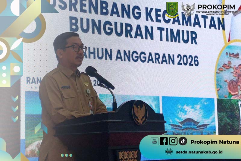 Regional Secretary of Natuna Opens the Bunguran Timur District ...